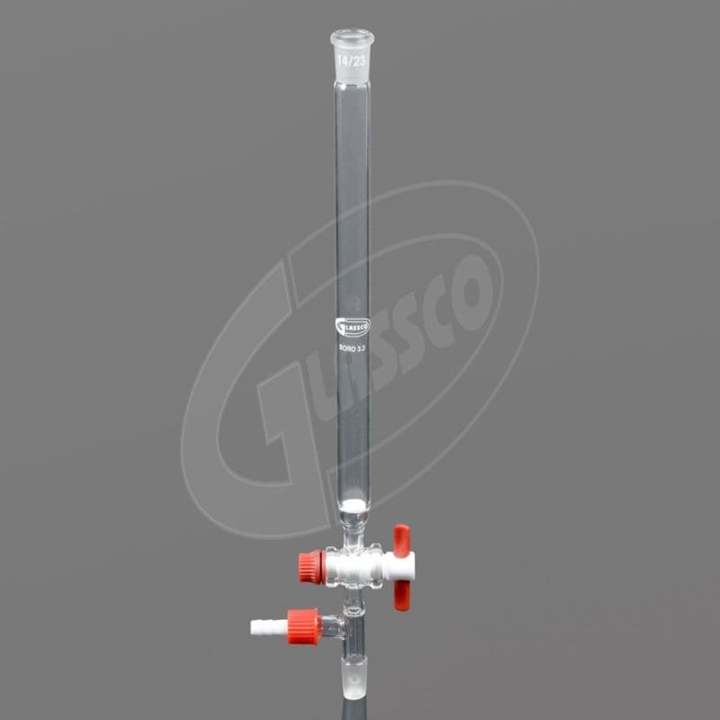 Buy Glassco 3.3 Boro Glass Chromatographic Columns With Frit, PTFE ...