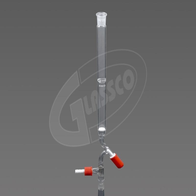 Buy Glassco 3.3 Boro Glass Chromatographic Columns With Frit, Needle ...